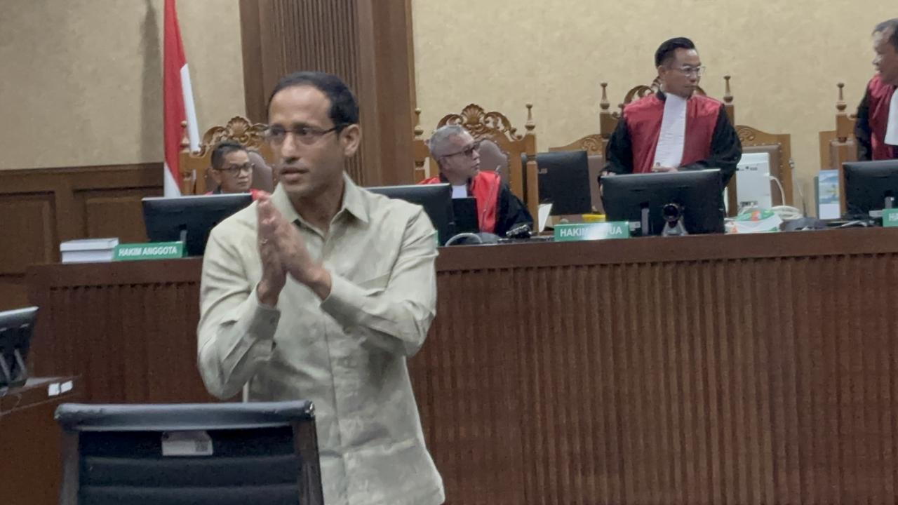 Sidang Kasus Chromebook, Jaksa Minta Hakim Tolak Eksepsi Nadiem Makarim