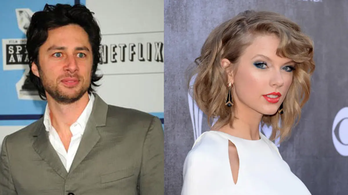 Zach Braff And Taylor Swift