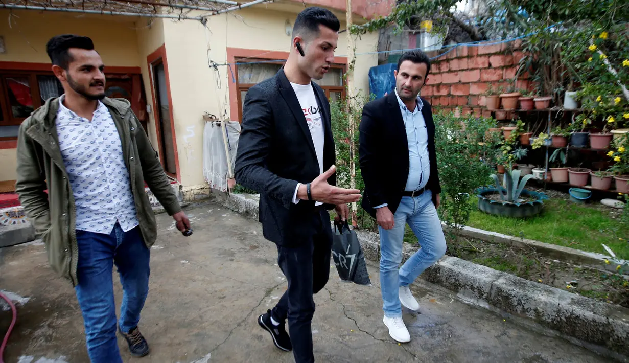FOTO: Biwar Abdullah, Kembaran Cristiano Ronaldo Asal Irak - Foto Liputan6.com