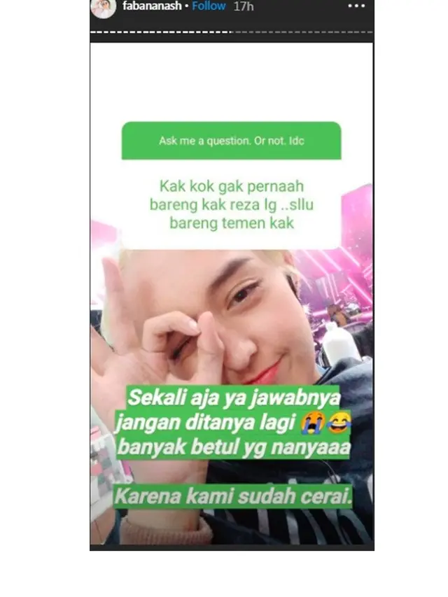 Reza SMASH Dikabarkan Cerai dari Fabiola, Ini 7 Potret Saat Keduanya ...