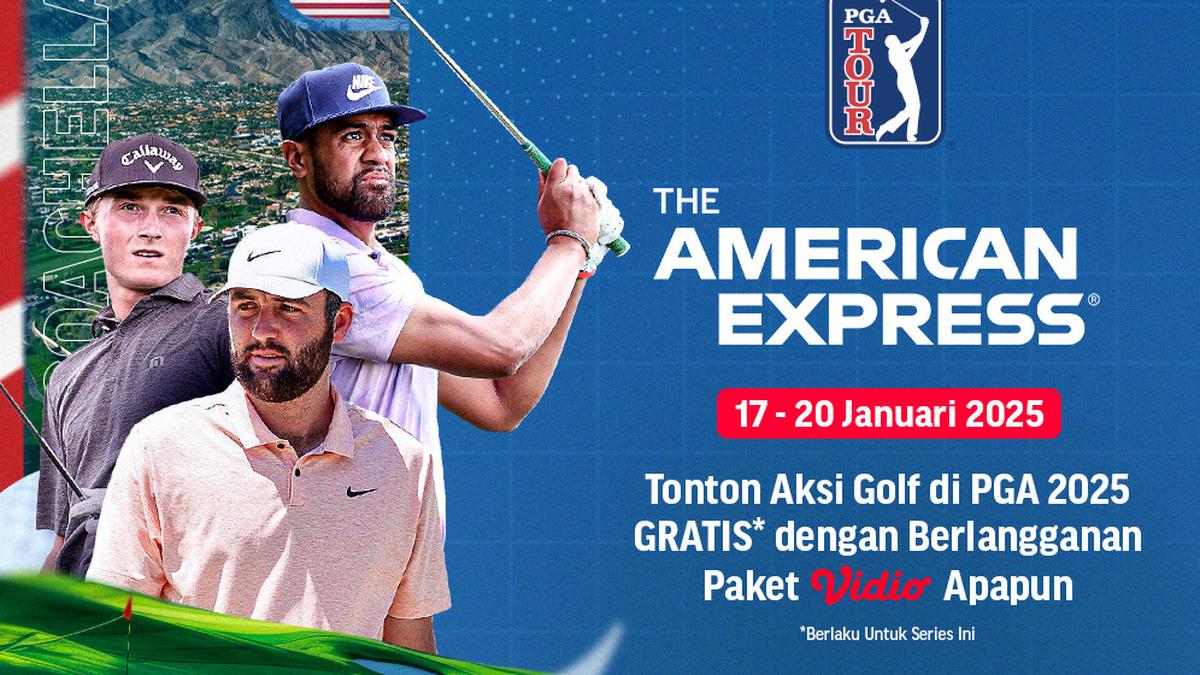 Jadwal Live Streaming PGA Tour 2025: The American Express di Vidio - On Off Liputan6.com