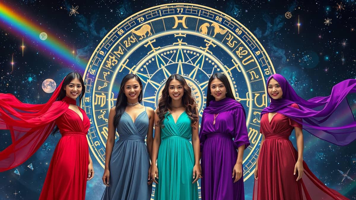 Zodiac Colors: Unlocking the Power of Astrological Hues - English ...