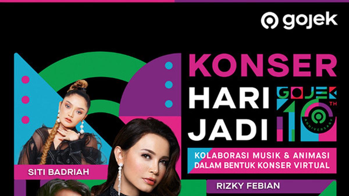 Konser Hari Jadi Gojek Bertabur Bintang dan Hadiah, Wajib Nonton Guys!