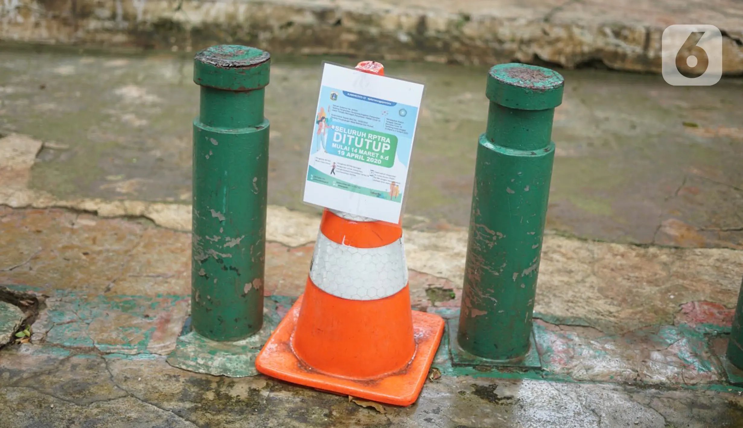 FOTO: Biasa Ramai Pengunjung, Begini Suasana RPTRA Amir Hamzah yang ...