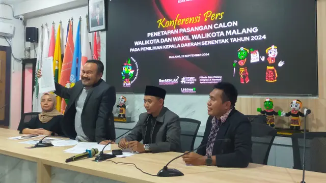 KPU Tetapkan 3 Paslon Peserta Pilkada Kota Malang 2024 Meski Panen Tanggapan Masyarakat ...