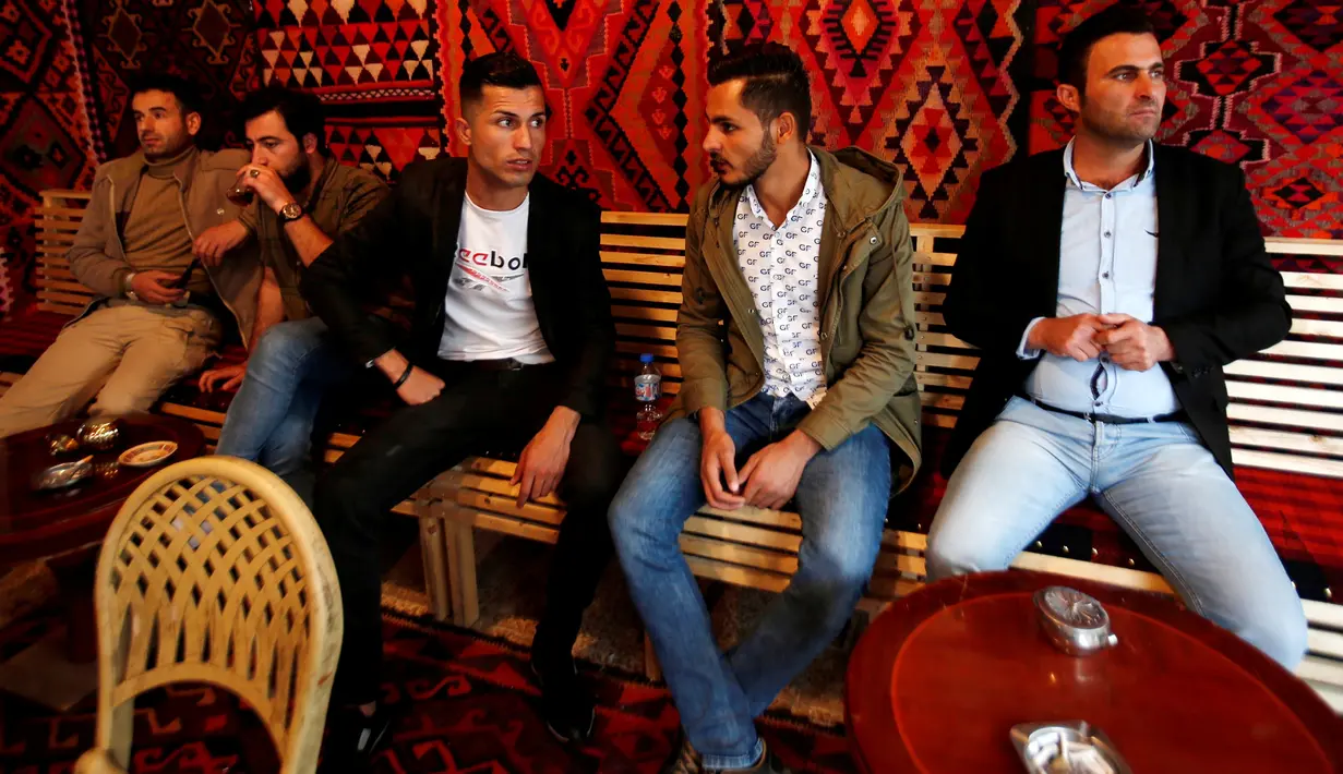 FOTO: Biwar Abdullah, Kembaran Cristiano Ronaldo Asal Irak - Foto Liputan6.com