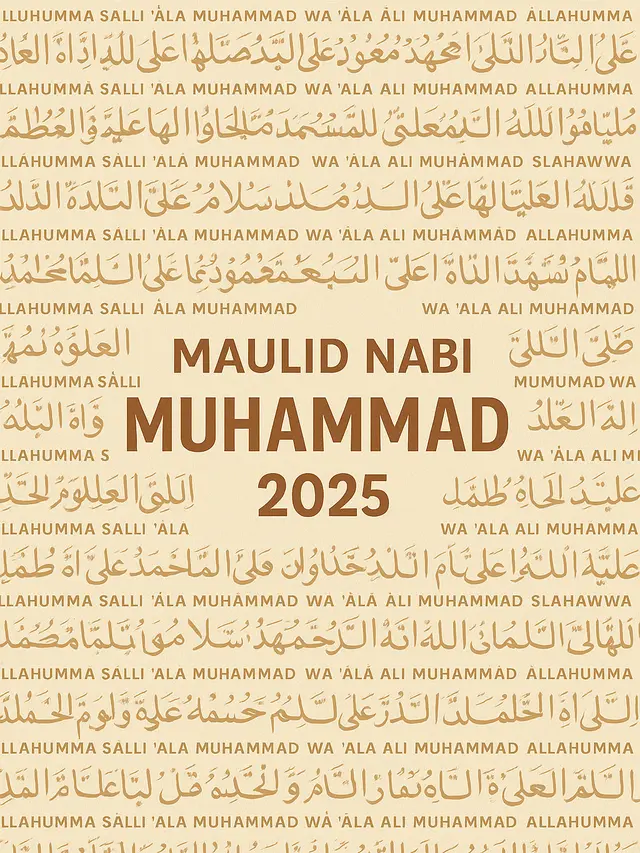 Rangkuman Maulid Nabi Muhammad SAW, Sejarah, Makna, dan Tradisi ...