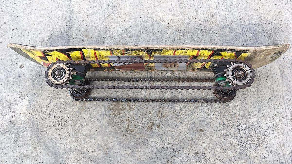 6 Potret Modifikasi Skateboard Nyeleneh Ini Kreatif Banget - Hot ...