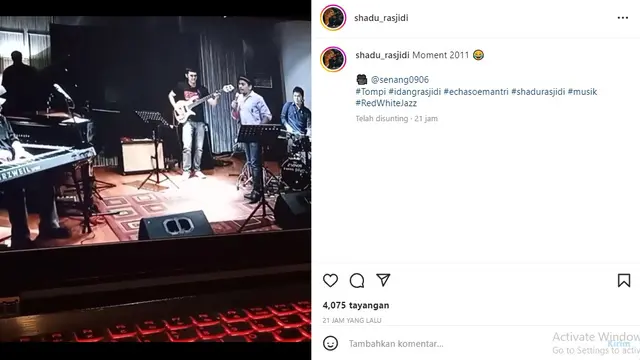 Shadu Rasjidi Kenang Penampilan Ayahnya, Mendiang Idang Rasjidi Bersama ...