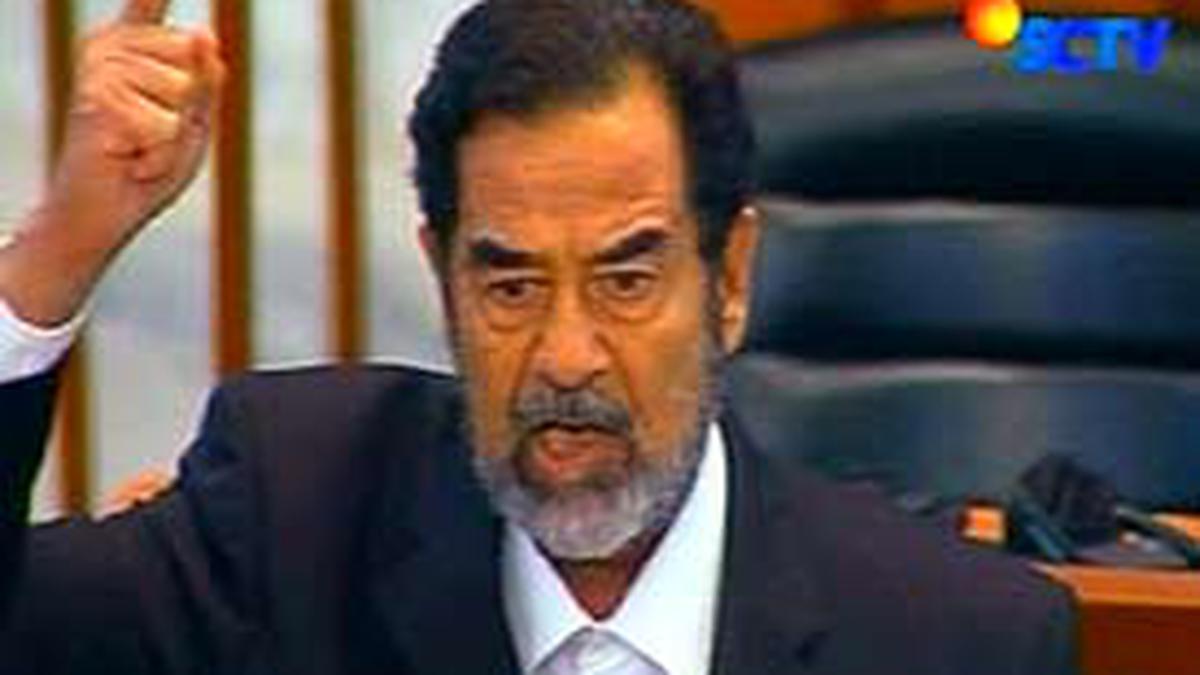 Tiang Gantungan Menanti Saddam - Global Liputan6.com