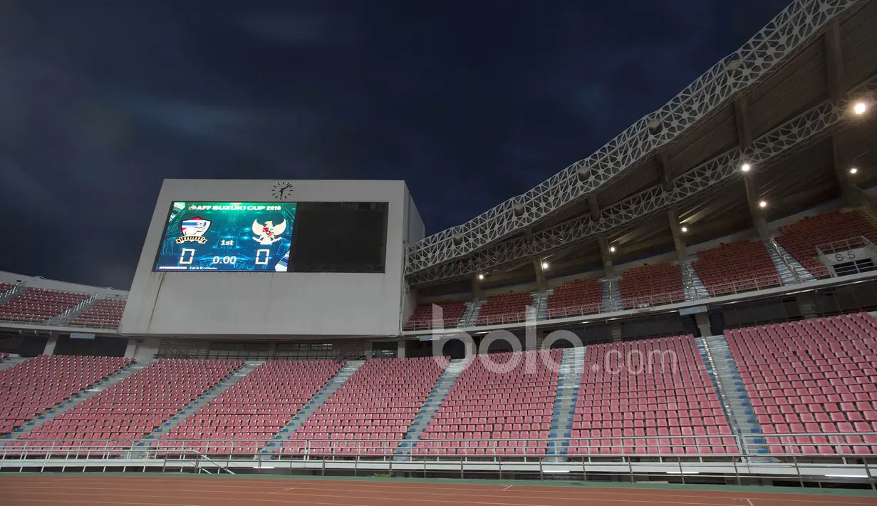 Megahnya Stadion Rajamangala Saksi Final Piala AFF 2016 - Foto Bola.com