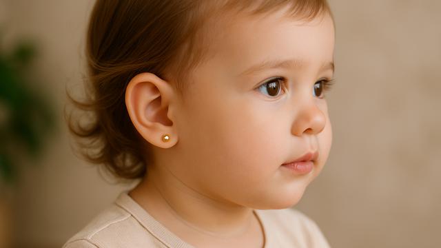 Model Anting Emas untuk Anak 2 Tahun, Simpel dan Aman