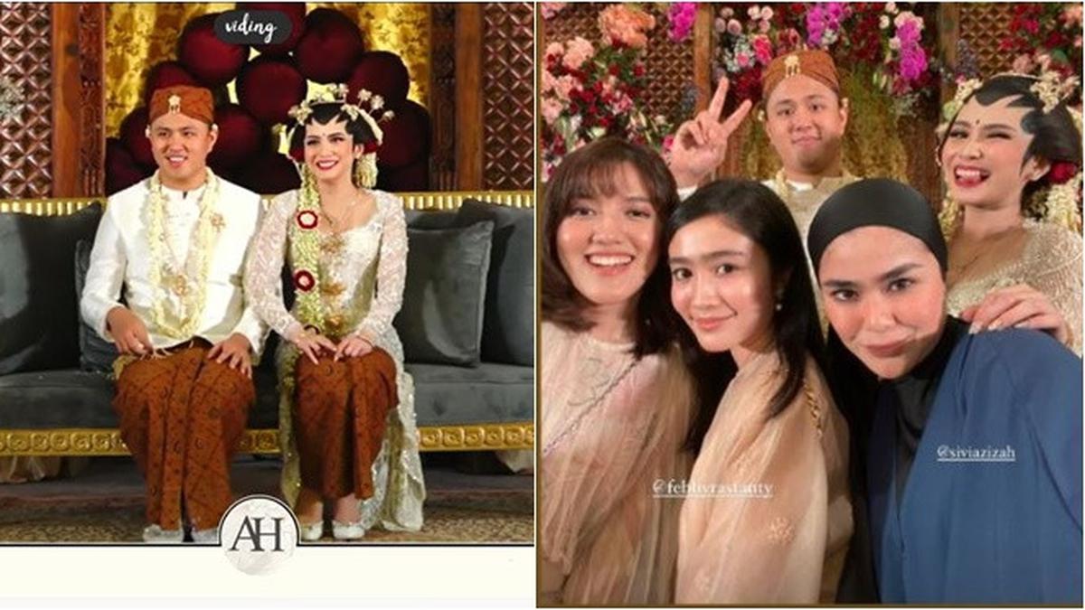 8 Momen Pernikahan Ashilla Zee yang Kental Adat Jawa, Dihadiri Artis ...
