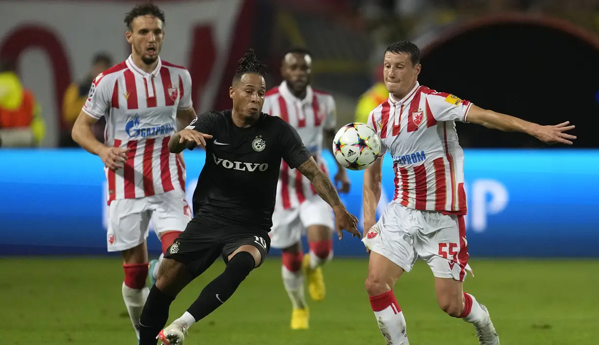 Red Star Tersingkir, Maccabi Haifa Melaju ke Fase Grup Liga Champions ...