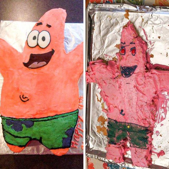 6 Kue Tart Karakter Kartun Spongebob Ini Tak Sesuai Ekspektasi, Absurd ...