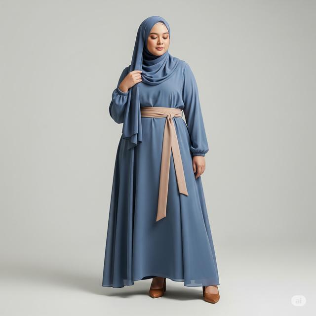 7 Model Gamis yang Cocok untuk Pinggul Besar: Tampil Percaya Diri