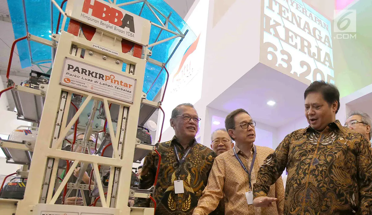 PHOTO: Menteri Perindustrian Resmi Buka GIIAS 2017 - Foto Liputan6.com
