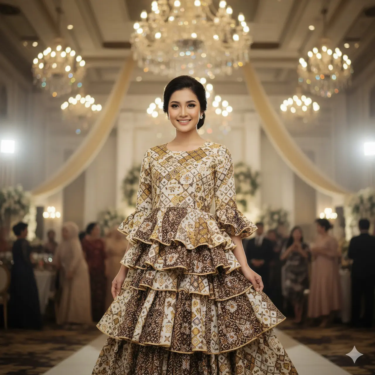 10 Model Dress Batik Wanita Simple Elegan Tren 2025, Gaya Klasik Modern ...