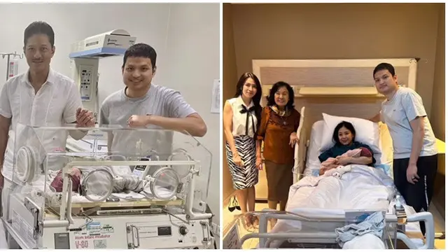 6 Potret Jessica Tanoe Dijenguk Keluarga Usai Lahiran, Valencia Tanoe ...