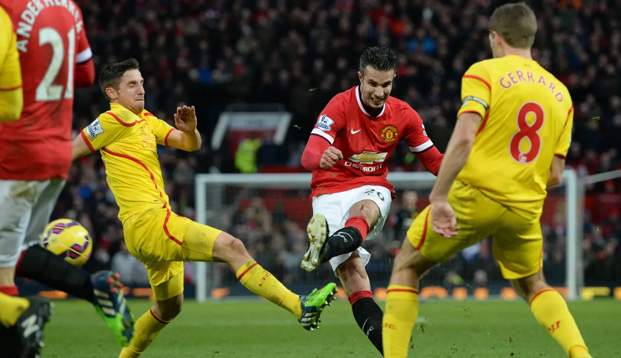 Foto: Deretan 5 Top Skor Manchester United ke Gawang Liverpool di Liga ...