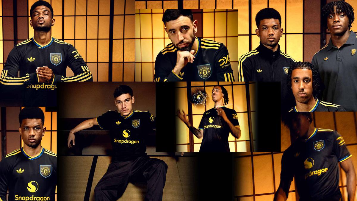 MU Rilis Jersey Ketiga Musim Ini: Paduan Hitam dan Kuning-Biru, Kenang ...