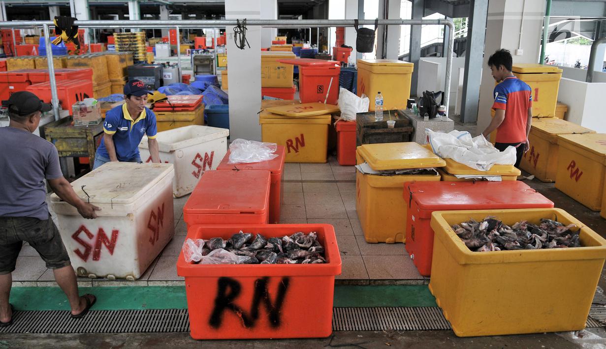 FOTO: Pasar Ikan Modern Muara Baru Mulai Ditempati Pedagang - Foto ...