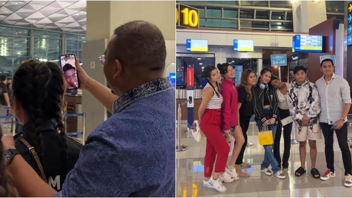 7 Momen Azizah Salsha Berangkat ke Jepang Susul Arhan, Diantar Ayah dan Sahabat - Hot Liputan6.com