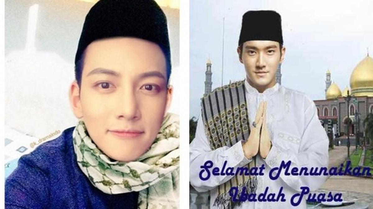 6 Editan Foto Aktor Korea Pakai Peci, Siap Sambut Ramadhan - Hot ...