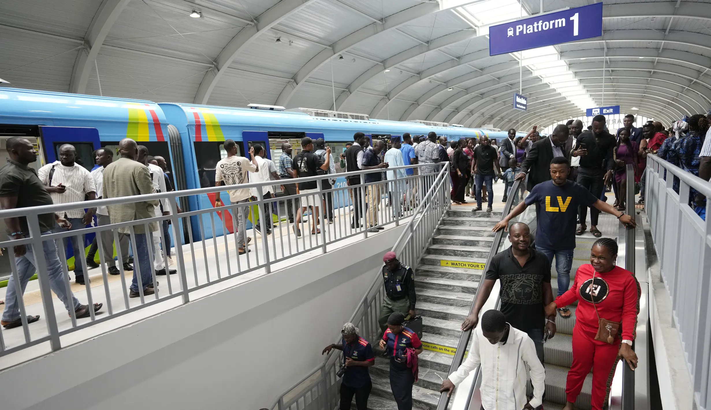 Layanan Kereta Metro Dimulai di Lagos Nigeria - Foto Liputan6.com
