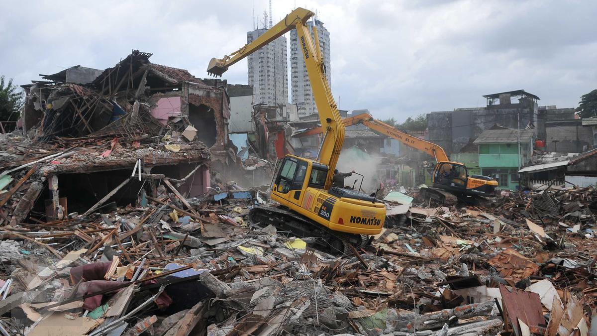 Akhirnya Kawasan Kalijodo Telah Rata oleh Tanah