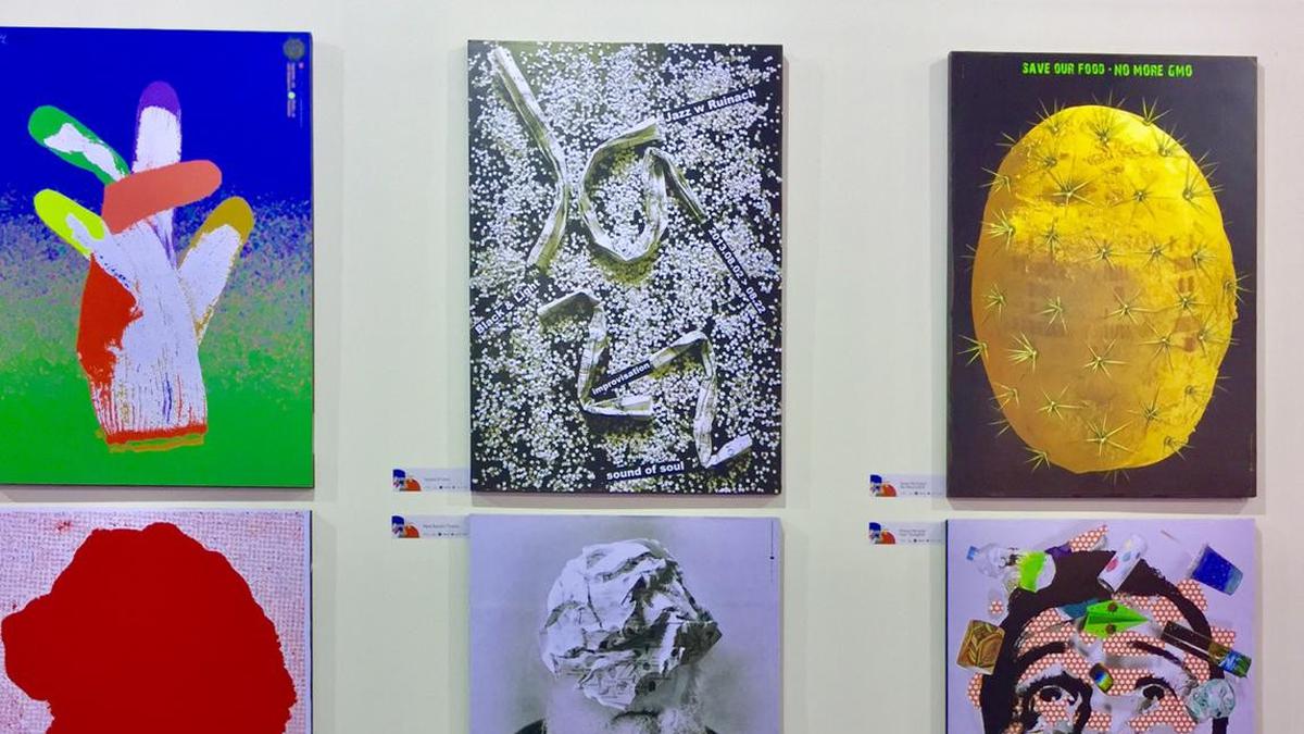 Karya Poster Komunikasi Visual Berkelas Dunia Dipamerkan di Tangerang ...