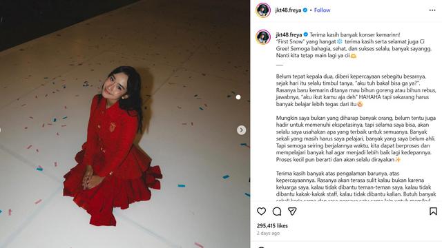 Profil Freya Jayawardana Sang Kapten JKT48 yang Baru, Latar Belakang ...