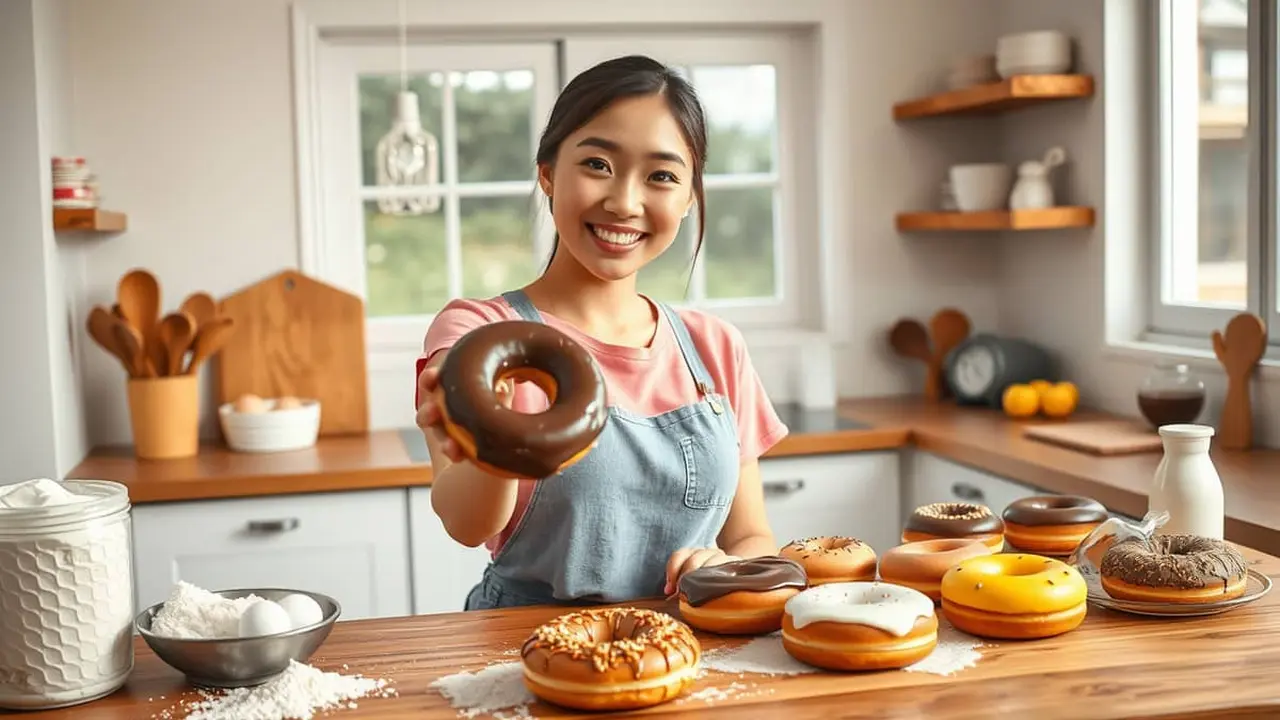 Resep Donat Lezat: Panduan Lengkap Membuat Donat Sempurna di Rumah - Feeds Liputan6.com