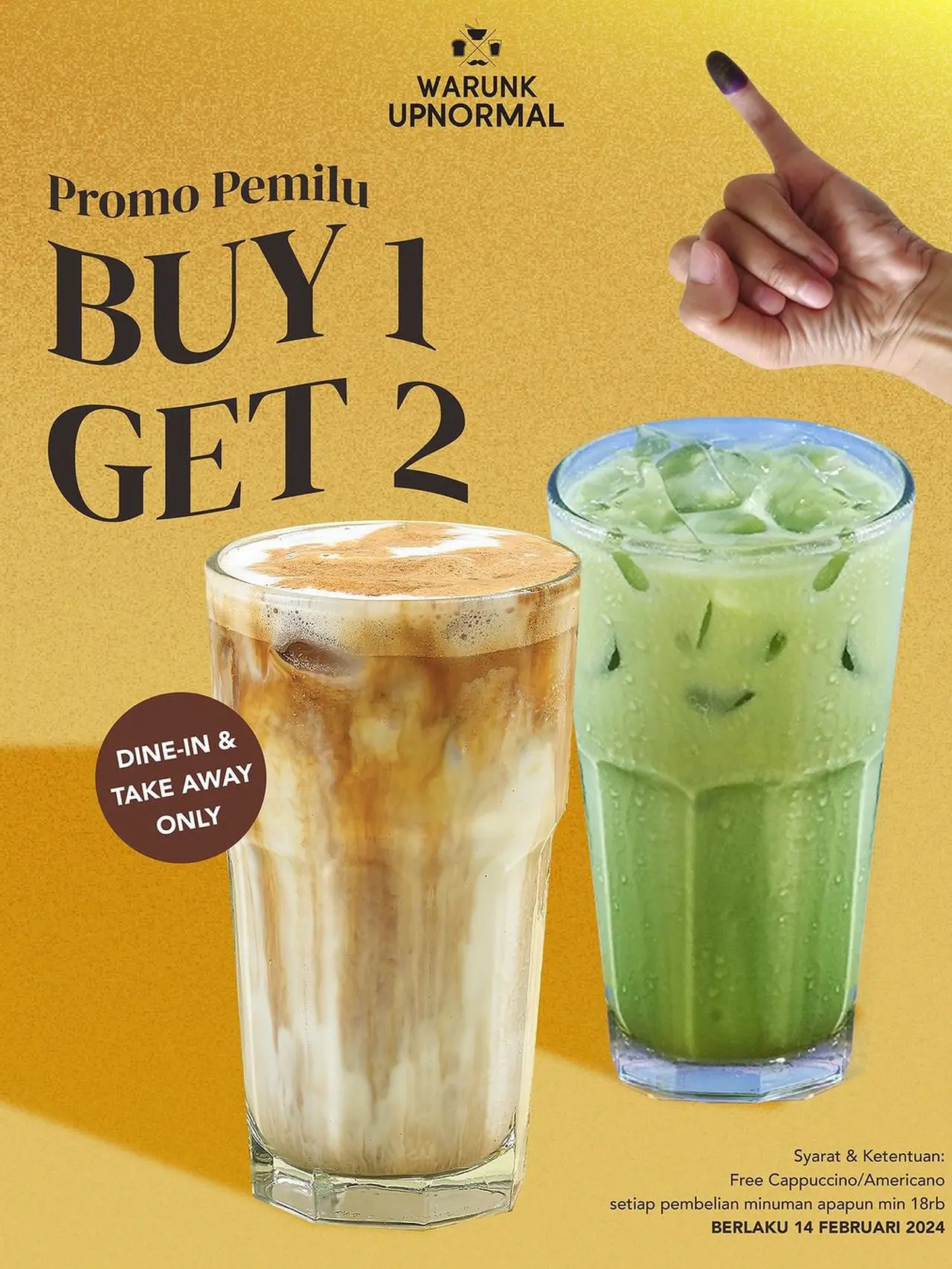 20 Promo Pemilu 2024, Jangan Golput Biar Dapat Banyak Diskon - Hot ...