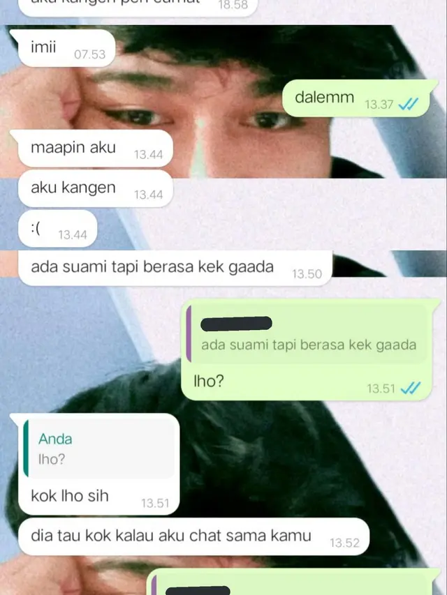 6 Chat Cewek Hubungi Teman Cowok di Belakang Pacar Ini Bikin Geleng ...