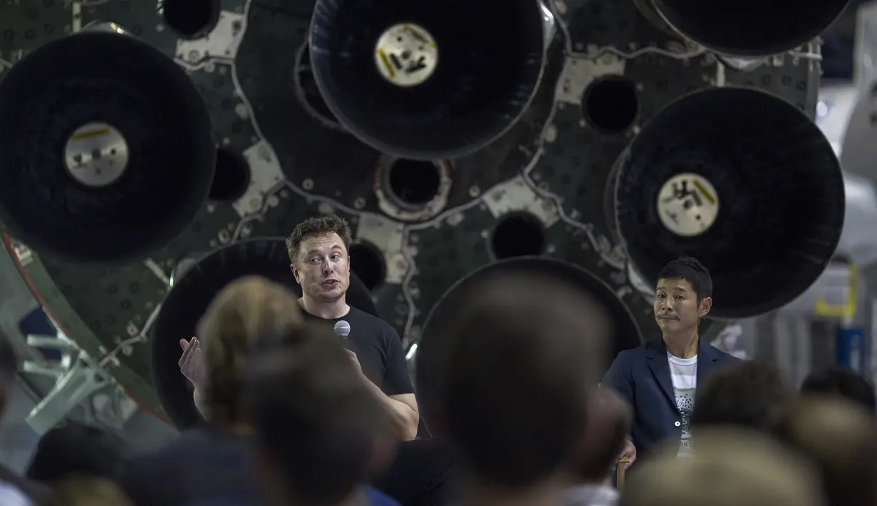 FOTO: Miliarder Jepang Jadi Orang Pertama yang Piknik ke Bulan - Foto ...