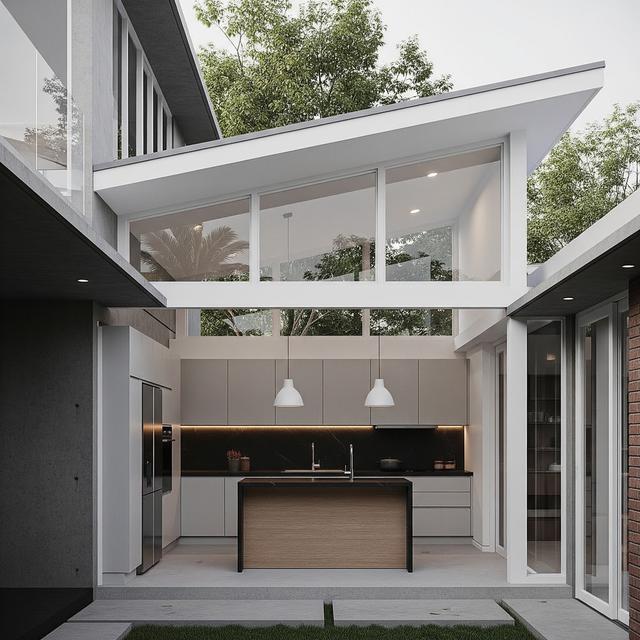 7 Model Atap Dapur Minimalis, Maksimalkan Cahaya Alami dengan Desain Modern