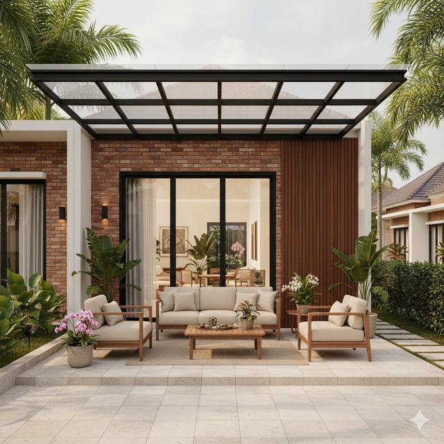 10 Inspirasi Model Teras Depan Rumah yang Bikin Mewah Terbaru 2025