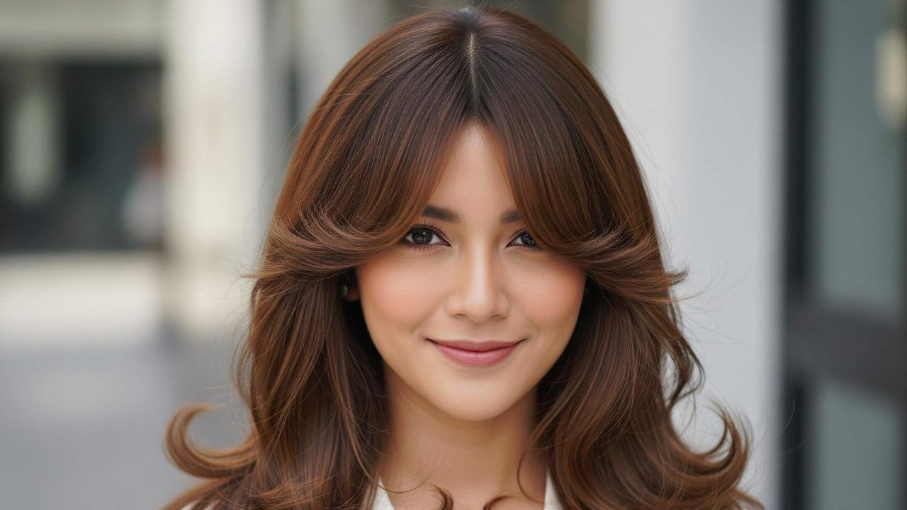 10 Model Rambut Wanita Panjang Blow ala Salon Tren 2025, Tampil Glamor ...