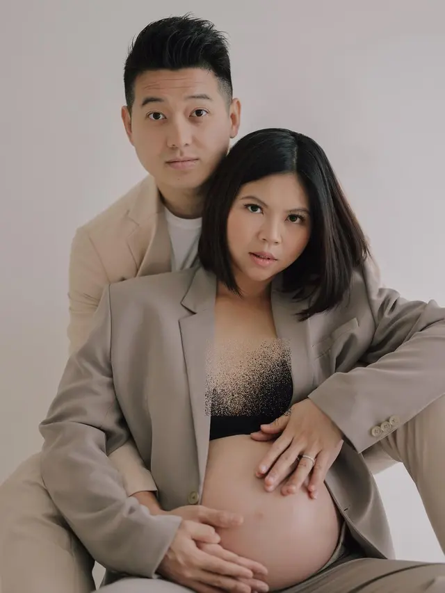 6 Potret Maternity Shoot Greysia Polii dan Felix Djimin, Usung Dua Konsep Berbeda - Hot Liputan6.com