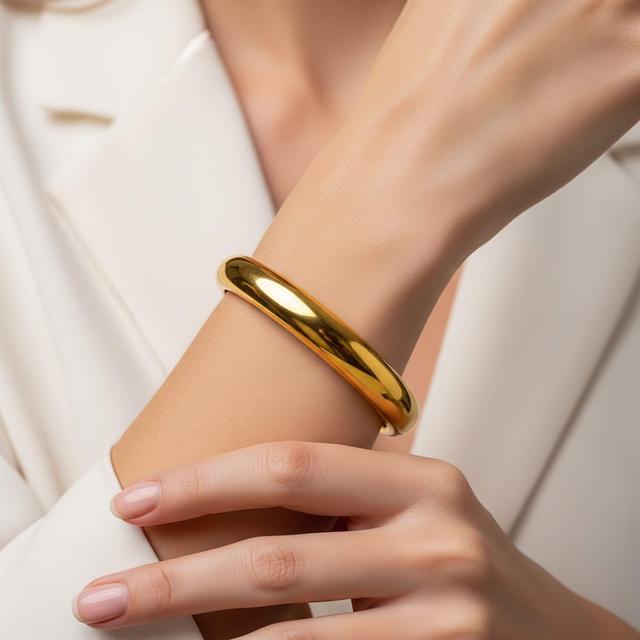 10 Gelang Emas Simple yang Tetap Bernilai Investasi, Pilihan untuk Gaya ...