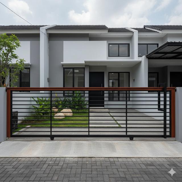 7 Model Pagar Besi Motif Geometris 2025, Tampil Modern dan Estetis di ...