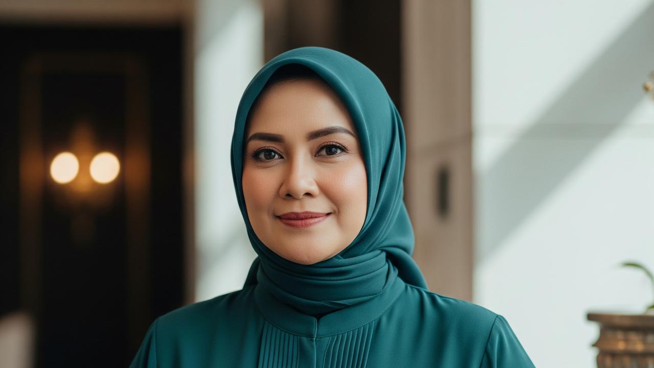 10 Model Gamis Elegan untuk Ibu Pejabat agar Tampil Berwibawa, Cocok ...