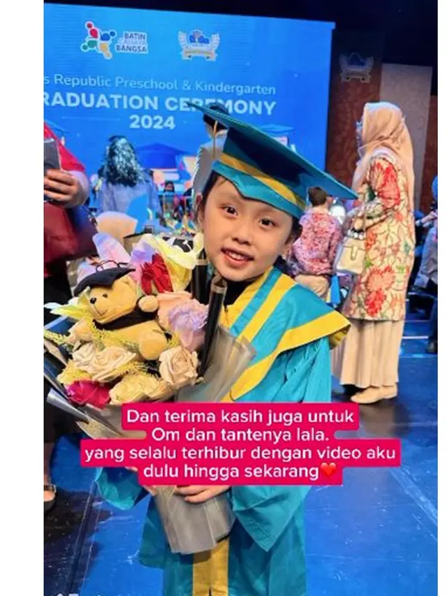 6 Potret Shabira Alula yang Kini Sudah Lulus TK, Pernah Viral di Usia 3 ...