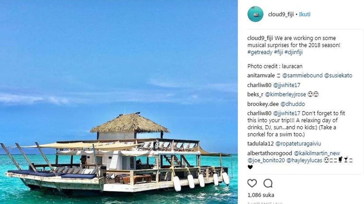 Bar Pizza Terapung di Samudra Pasifik - Lifestyle Liputan6.com