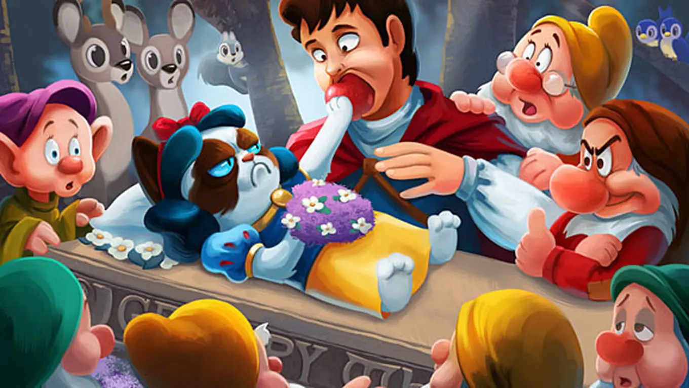 Kalau Grumpy Cat Jadi Princess Disney, Hancur Deh Dongeng-Dongengnya