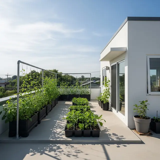 10 Desain Integrated Farming Minimalis yang Cocok untuk Rumah Type 36