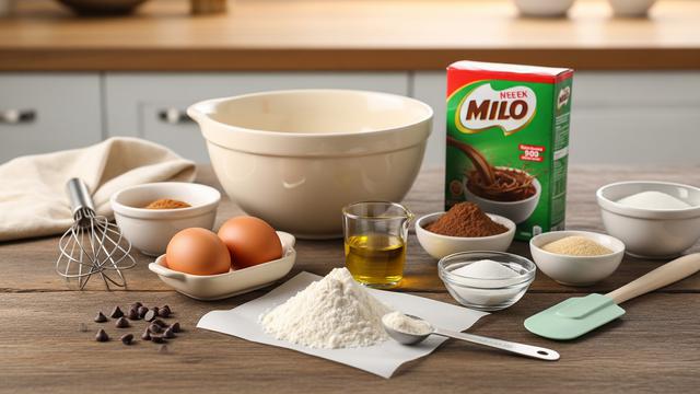 Resep Bolu Milo 2 Telur Takaran Sendok, Favorit untuk Camilan Maupun ...