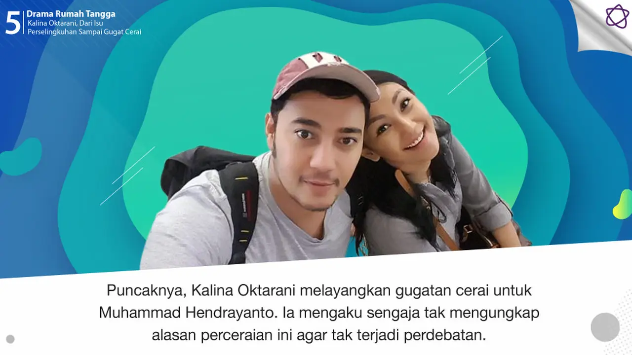 Drama Rumah Tangga Kalina Oktarani, Dari Isu Perselingkuhan Sampai ...