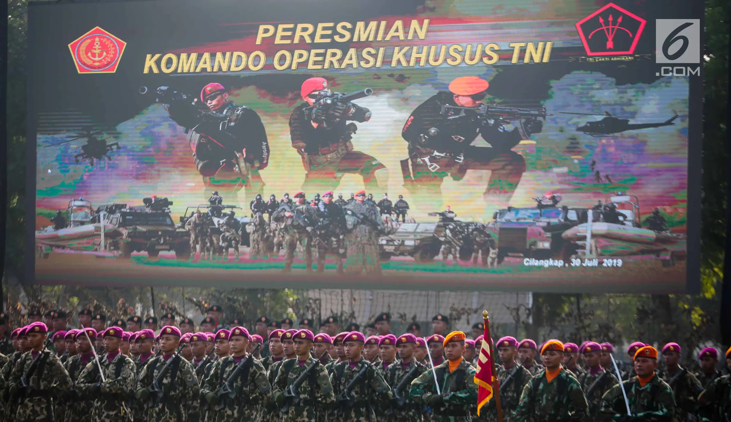 FOTO: Panglima TNI Resmikan Koopssus, Pasukan Khusus Lintas Matra ...